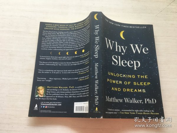 Why We Sleep: unlocking the power of Sleep and Dreams_如图_孔夫子旧书网