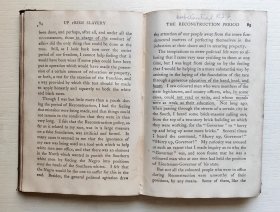 UP FROM SLAVERY BOOK T. WASHINGTON_booker t. washington_孔夫子旧书网