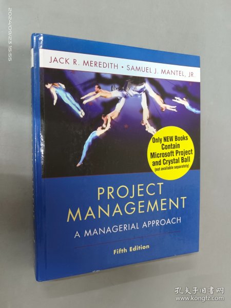 英文书：PROJECT MANAGEMENT A MANAGERIAL APPROACH 精装16开690页_孔夫子旧书网
