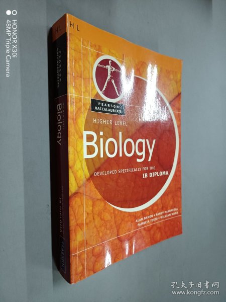 英文书 （HL)PEARSON BACCALAUREAE HIGHER LEVEL Biology DEVELOPED ...