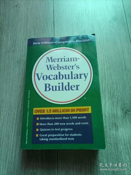 Merriam-Webster's Vocabulary Builder_Merriam-Webster 著_孔夫子旧书网