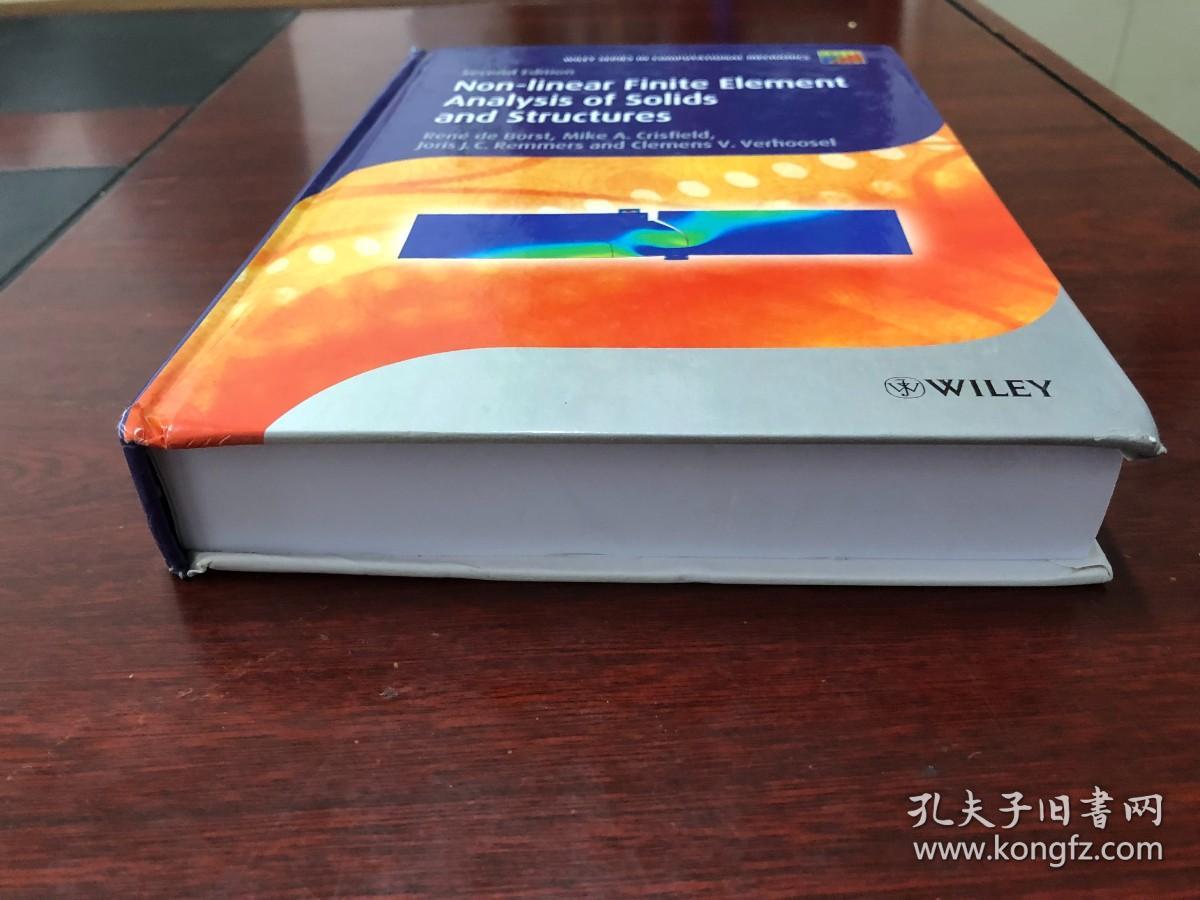 Non-Linear Finite Element Analysis of Solids and Structures（Second Edition）英文原版 精装 固体与结构的非线性有限元 ...