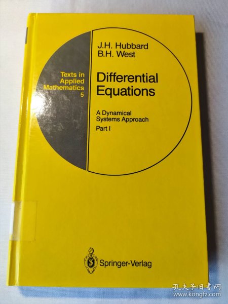Differential Equations : A Dynamical Systems Approach - Ordinary Differential Equations_John H ...