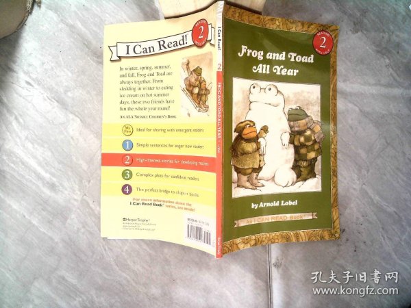 Frog and Toad All Year (I Can Read, Level 2)青蛙和蟾蜍的一年 英文原版_Arnold Lobel（阿诺德·罗贝尔） 著；Arnold Lobel ...