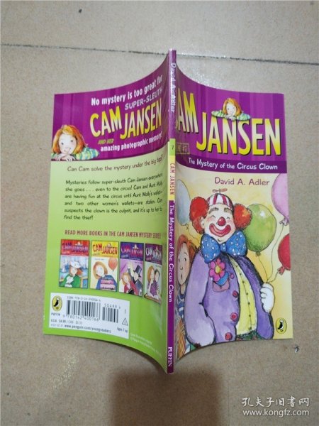 Mystery of the Circus Clown Cam_David A. Adler 著；Susanna Natti_孔夫子旧书网