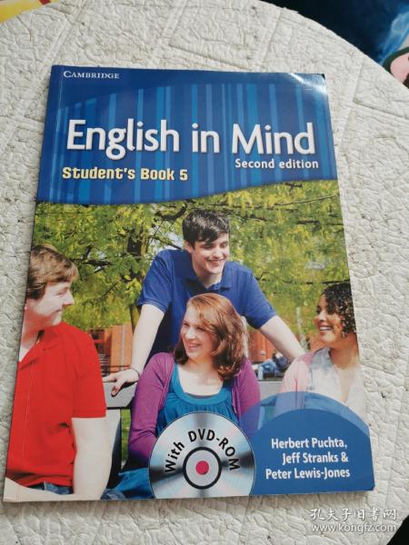 English in Mind Level 5 Student's Book （附光盘，扉页有字迹！）_Cambridge_孔夫子旧书网