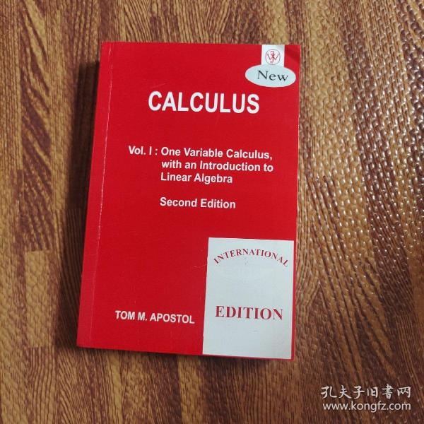 CALCULUS_TOM M.APOSTOL_孔夫子旧书网