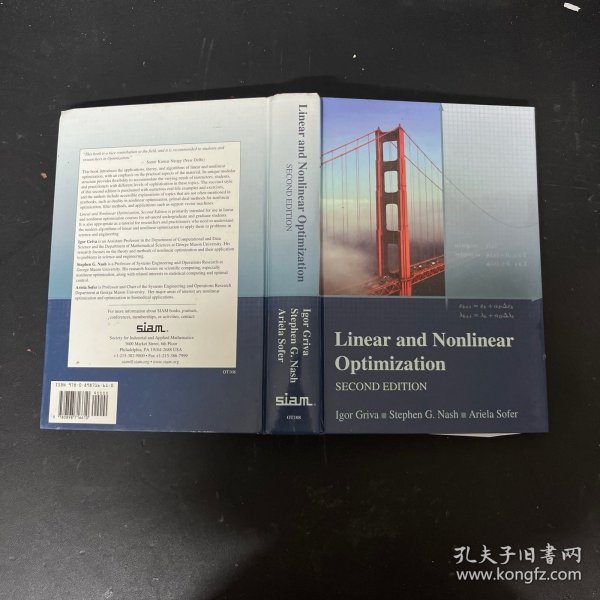 Linear and Nonlinear Optimization：线性和非线性优化 英文版_Igor Griva、Stephen G ...