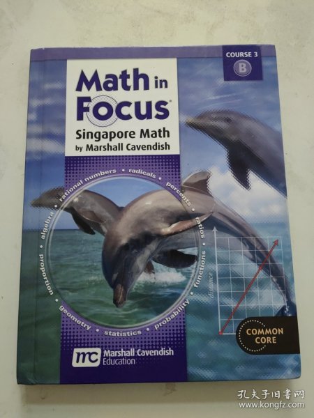 Math in Focus singapore math by marshall cavendish teacher's edition course 3B(如图）_common core_孔 ...