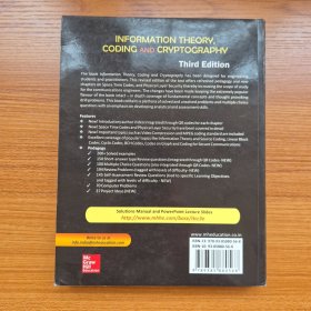 INFORMATION THEORY CODING AND CRYPTOGRAPHY_RANJAN BOSE_孔夫子旧书网
