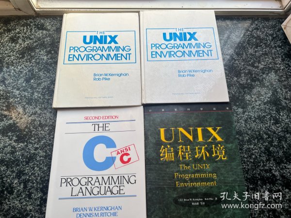 The Unix Programming Environment(英文原版，精装锁线，基本全新)2025年10月26日购买于美国 ...
