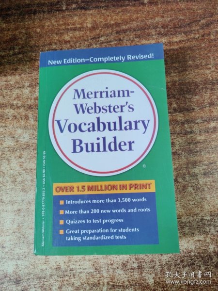 Merriam-Webster's Vocabulary Builder_Merriam-Webster 著_孔夫子旧书网