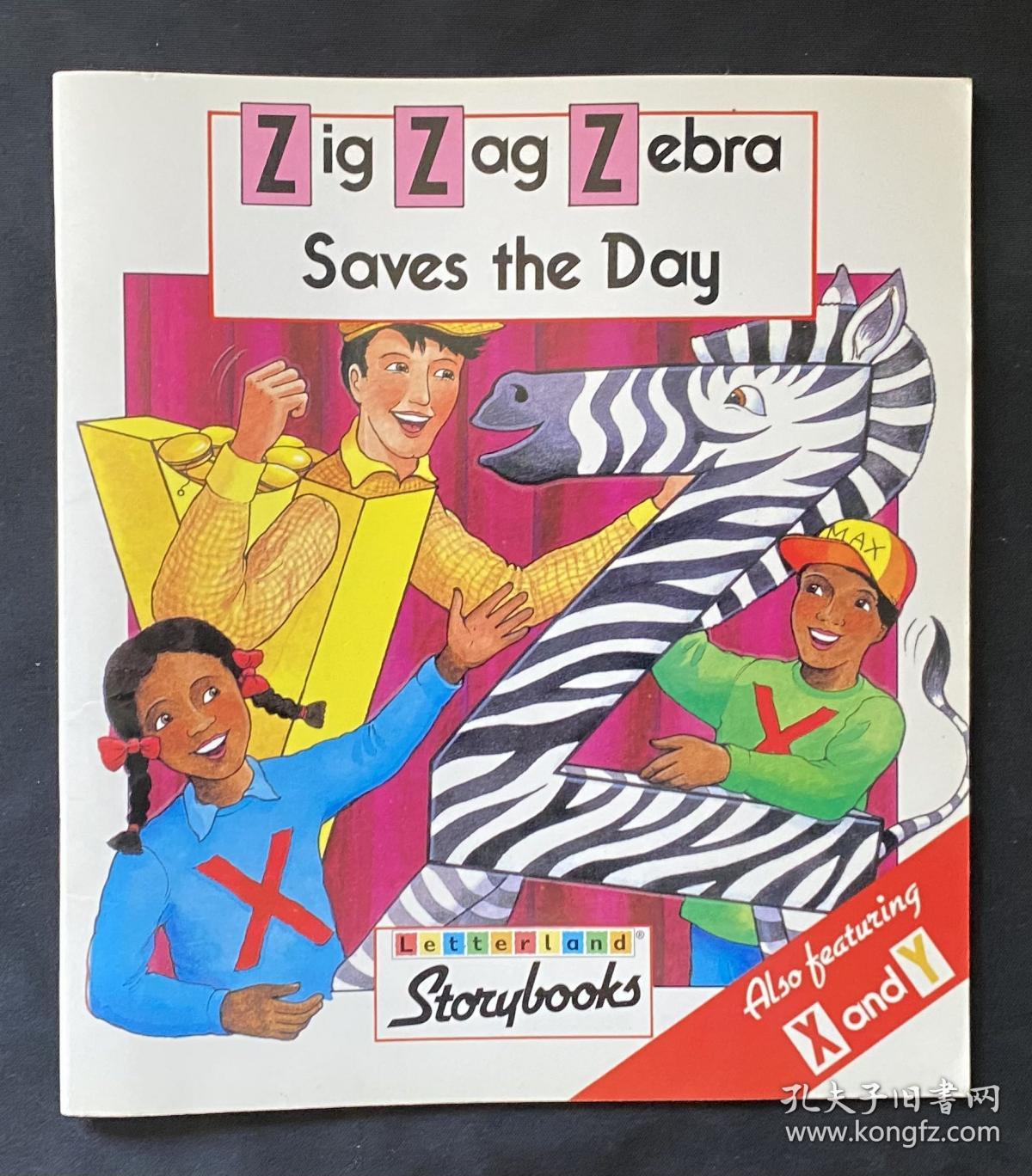 Zig zag zebra saves the day 平装 自然拼读 letterland_孔夫子旧书网