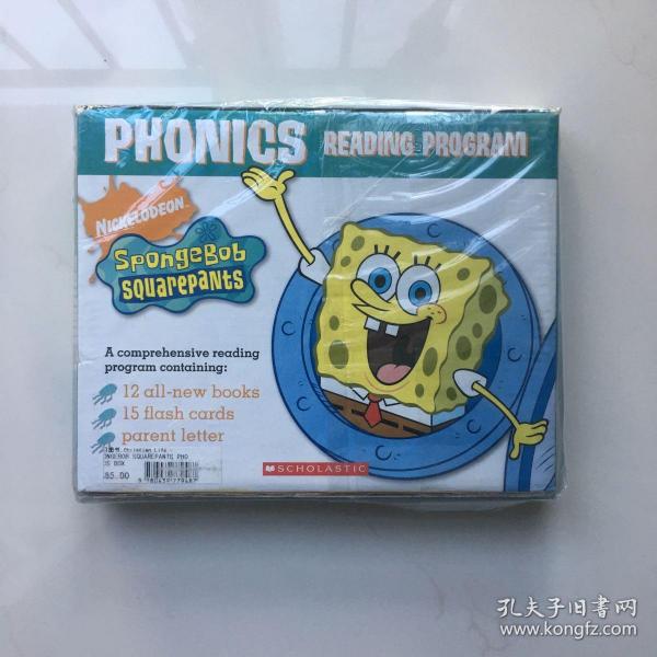 Spongebob Squarepants Phonics: 12 Book Reading Program 海绵宝宝自然拼读套装_Sonia ...