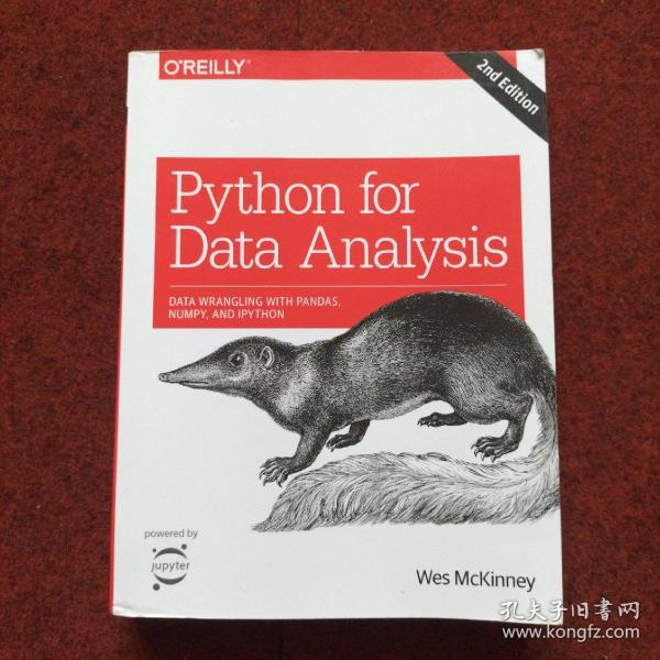 Python For Data Analysis:data Wrangling With Pandas Numpy And Ipythonwes Mckinney孔夫子旧书网