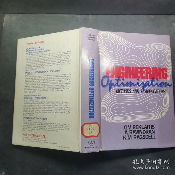 Engineering Optimization: methods and applications_见图_孔夫子旧书网