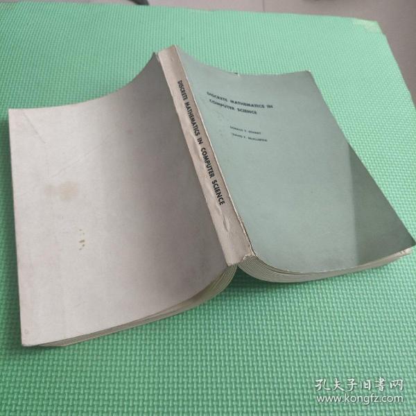 Discrete Mathematics In Computer Science计算机科学中的离散数学 现货 Donald F Stana 孔