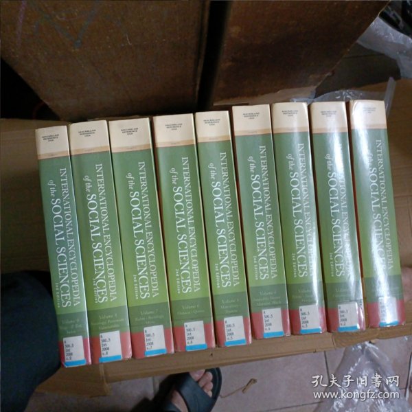 INTERNATIONAL ENCYCLOPEDIA OF THE SOCIAL SCIENCES,2ND EDITION【1-9合售】_见图_孔夫子旧书网