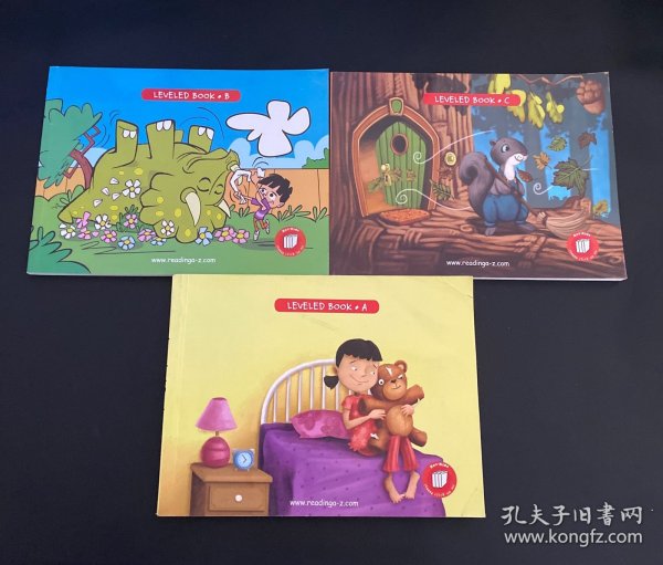 LEVELED BOOK.A B C（3本）_Raz- Kids_孔夫子旧书网