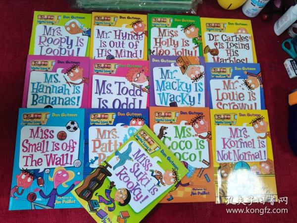 My Weird School #《3-6,11-20》 Mr. Docker Is Off His Rocker!疯狂学校#13本合售 ...