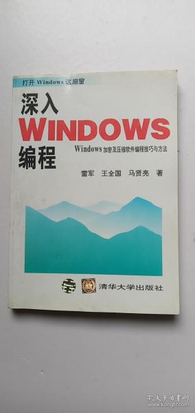 深入windows编程 Windows加密及压缩软件编程技巧与方法(缺光盘)——e5 雷军 著 孔夫子旧书网